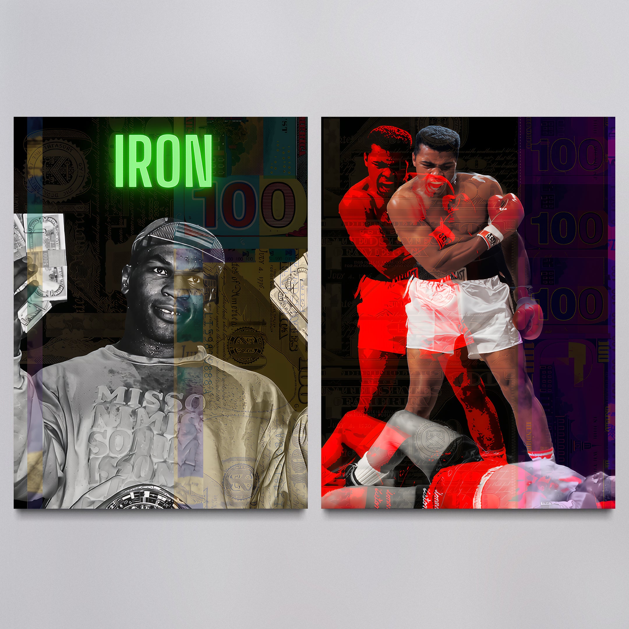 Iron Mike x Ali Red Bundle – Social Culture Art